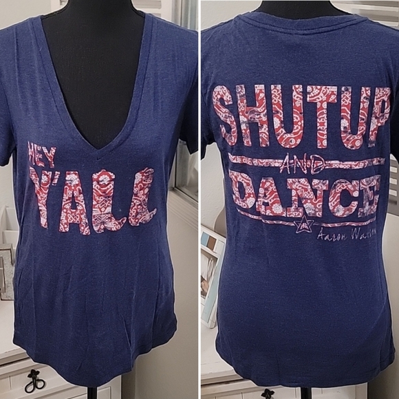 Bella Canvas | Tops | 52 Aaron Watson Bandana Tee | Poshmark